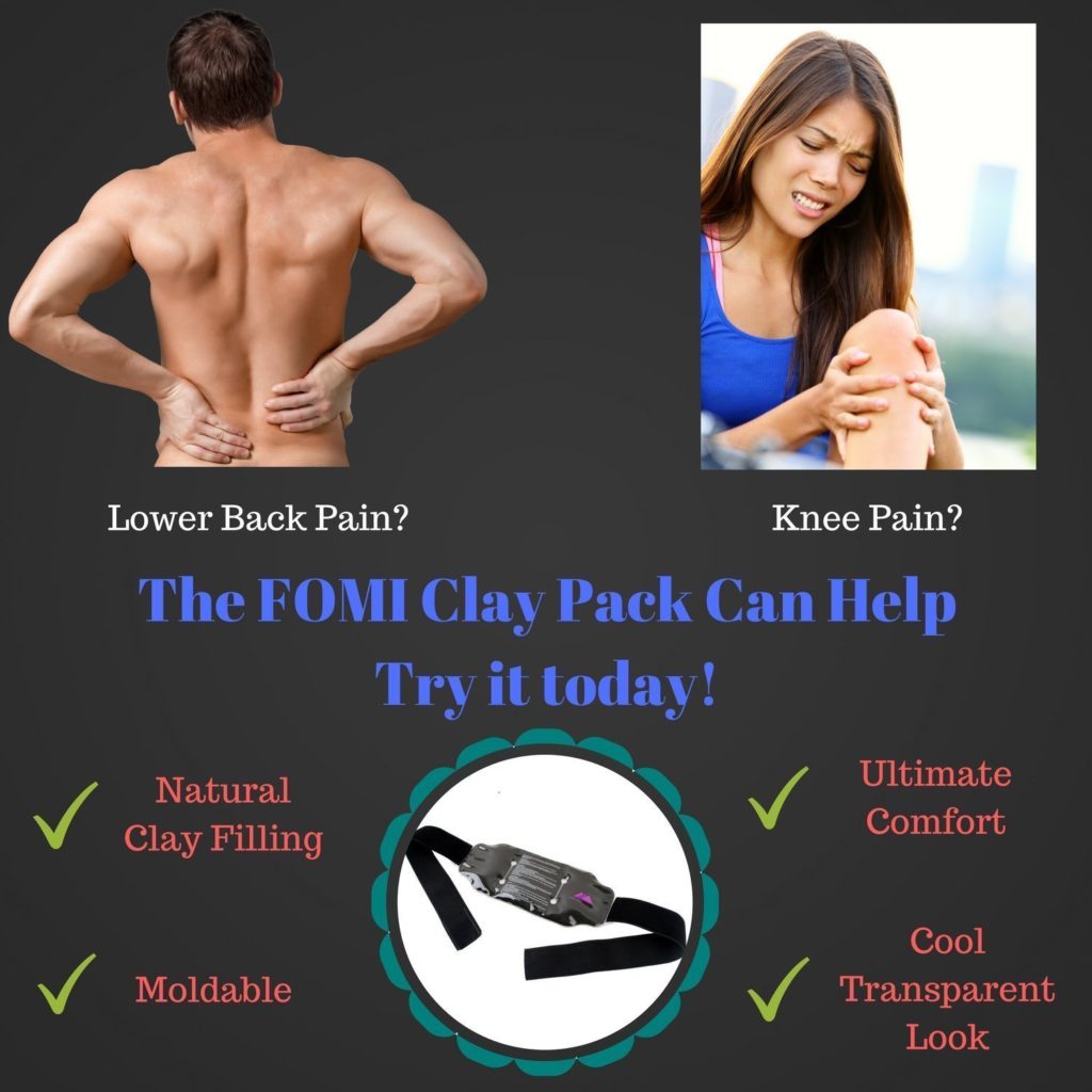Clay Lower Back Ice Pack for Cold Therapy - FOMI Care | We Bring Relief ...