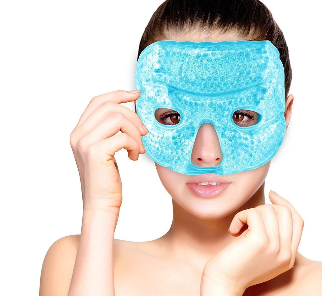 Gel Hot/Cold Facial Eye Mask - FOMI Care | We Bring Relief Naturally